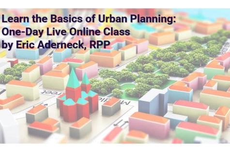 Learn the Basics of Urban Planning : One-Day Live Online Class ...